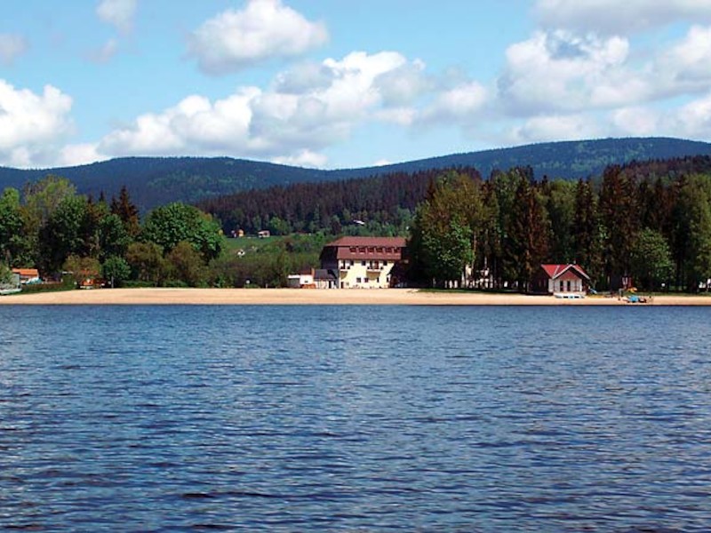 Vodní nádrž Lipno - pláž Horní Planá - galerie